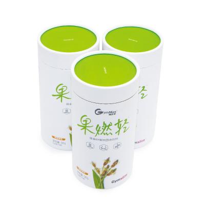 China Custom Eco Friendly Push Up Paper Tube Cylindrical Paper Container For Fertilization for sale