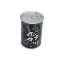 China Oil And Leak Proof Paper Canister For Beef Jerky With Internal Lining for sale