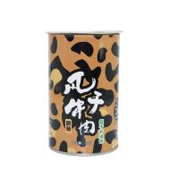 China Oil And Leak Proof Paper Canister For Beef Jerky With Internal Lining for sale