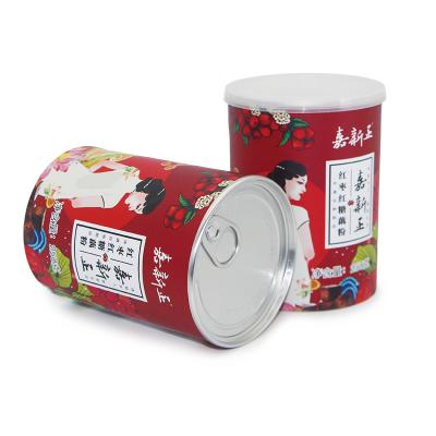 China Custom Size Recyclable Cylinder Paper Tube For Powdered Health Supplements for sale