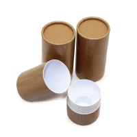 China Custom Cylindrical Paper Tubes For Shipping Scented Candles Perfumes for sale