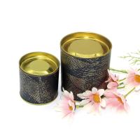 China Custom Eco Friendly Reusable Paper Canister Packaging With Plug Lid for sale
