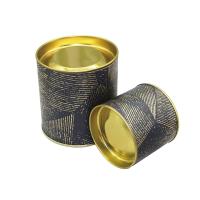 China Custom Eco Friendly Reusable Paper Canister Packaging With Plug Lid for sale
