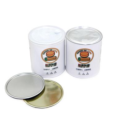 China Food Grade Easy Peel Lid Packaging Cans Custom Sizes Designs for sale