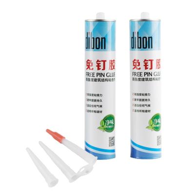 China Custom Silicone Sealant Empty Paper Tube With Aluminum Foil Lining for sale
