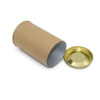 China Bio Degradable Kraft Paper Canister Paper Cardboard Tube Customized For Food Packaging for sale