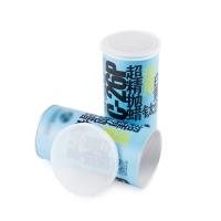 China Customized Ring Pull Tab Can Cylindrical Candle Paper Jar Packaging for sale