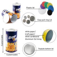 China Inner Lined Paper Ring Pull Tab Can Packaging Moisture Proof Leak Proof for sale