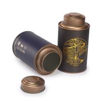 China Metal Paper Composite Tea Canisters Patterned Custom Sized for sale