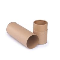 China Custom Straight Sided Kraft Paper Push Up Tubes For Safe Transport for sale