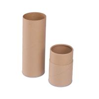 China Custom Straight Sided Kraft Paper Push Up Tubes For Safe Transport for sale