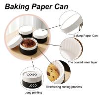 China Customized Oven Safe Paper Cake Packaging Containers For Cake Shops for sale