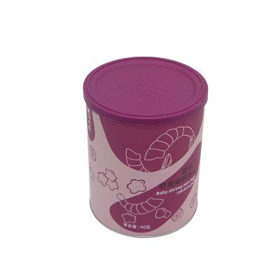 China Custom Papaer Snack Packaging Tubes For Cheese Balls French Fries for sale