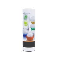 China 750ml Recyclable Kraft Paper Gift Tube Packaging For Alcohol for sale