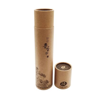 China Custom Sized Kraft Paper Tube Packaging For Incense Sticks for sale