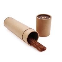 China Custom Sized Kraft Paper Tube Packaging For Incense Sticks for sale