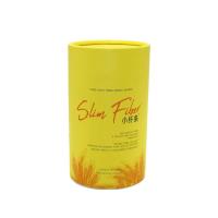 China Customized Size Logo Push Up Composite Paper Cans For Mixed Grains for sale
