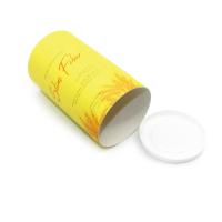China Customized Size Logo Push Up Composite Paper Cans For Mixed Grains for sale