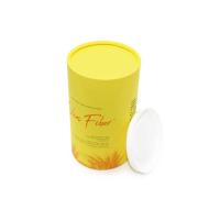 China Customized Size Logo Push Up Composite Paper Cans For Mixed Grains for sale