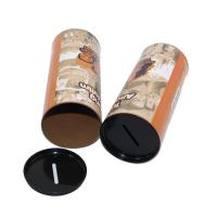China Custom Composite Charity Donation Box With Top Slot Design for sale