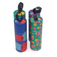 China Eco Friendly Cardboard Paper Can Packaging Biodegradable Earphone Paper Tube for sale