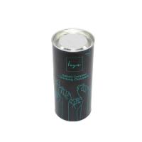 China Custom Cylinder Paper Canister Packaging For Apparel And Towel Packaging for sale