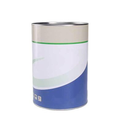 China Custom Round Paper Tubes Packaging With Easy Peel Lids / Pull Ring Lids / Lever Lids for sale