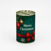 China Christmas Gift Children's Paper Piggy Bank With Coin Slot for sale