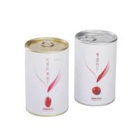 China Customizable Composite Paper Cans With Easy-open Lids Dust-proof Caps Are Also Available for sale