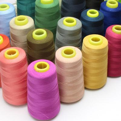 China 200M 2500M 3000M  20S/2 Polyester Sewing Thread TFO Low Shrinkage For Garment Sewing for sale