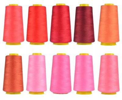 China Wholesale Manufacturer 40S/3 hilo de coser 100% Polyester Sewing Thread Supplier 12 Years Experience for sale