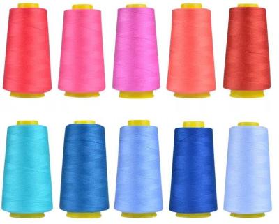 China 5000M 40S/2 Hilo De Coser 100% Polyester Sewing Thread Supplier 12 Years Experience for sale