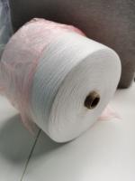 China TFO 50S/2/3 100% Spun Polyester Thread Raw White OEKO Certificate for sale