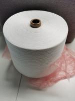 China TFO 50S/2/3 100% Spun Polyester Thread Raw White OEKO Certificate for sale