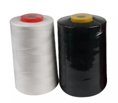 China High Quality White Black Color Polyester Sewing Thread 60/2 for sale