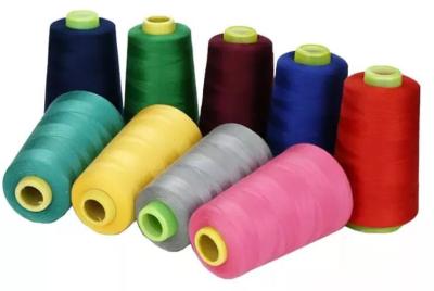 China High Quality Dyed Polyester Upholstery Sewing Thread 20S/3 For Sewing for sale