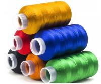 China Knotless Filament Polyester Embroidery Thread 5000Y 108D/2 125g for sale