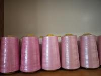 China 5000M 40S/2 100% Polyester Sewing Thread Pink Color For Garment Sewing for sale