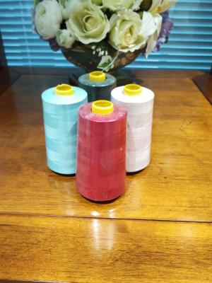 China 40S/2 5000Y Polyester Sewing Thread TFO Low Shrinkage For Garment for sale