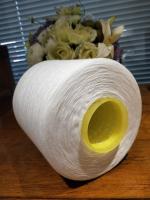 China Recycled Spun Polyester yarn with GRS certificate 20S for sale