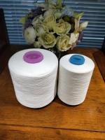 China Compact Poly Sewing Thread 29S/2 Raw White Abrasion Resistance for sale