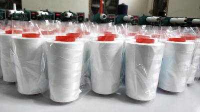 China OEM Polyester Sewing Thread 20S/2 4000Y 4-5 Level Color Fastness for sale