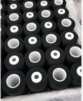 China 40S/2 4000Y Black Polyester Thread For Sewing Machine White Color for sale