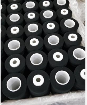 China 40S/2 4000Y Black Polyester Thread For Sewing Machine White Color for sale