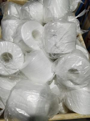China High Tenacity Poly Poly Core Spun Yarn High Strength Sewing Thread 28s/2 for sale