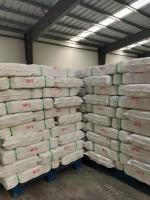 China 45S/2 Poly Poly Core Spun Thread Raw White Bright High Strength Excellent Evenness for sale