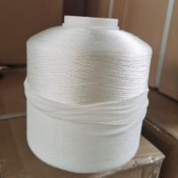 China OEKO TEX 108D/2 Polyester Sewing Embroidery Thread Raw White / Dyed Colors for sale