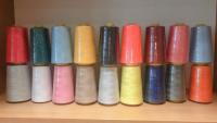 China Eco-Friendly Dyed Pattern TFO Sewing Polyester Thread 20S/3 3000M for sale
