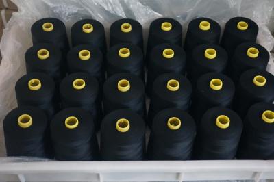 China Spun Polyester Sewing Thread 20/2 Dyed Colors with High Tenacity for sale