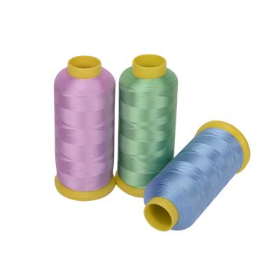 China 110g-500g Polyester Embroidery Thread 120d/2 No Color Fading for sale